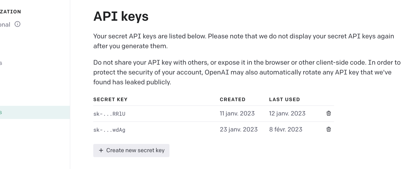 Créer un compte OpenAI et obtenir sa clé API | Brain Sorting